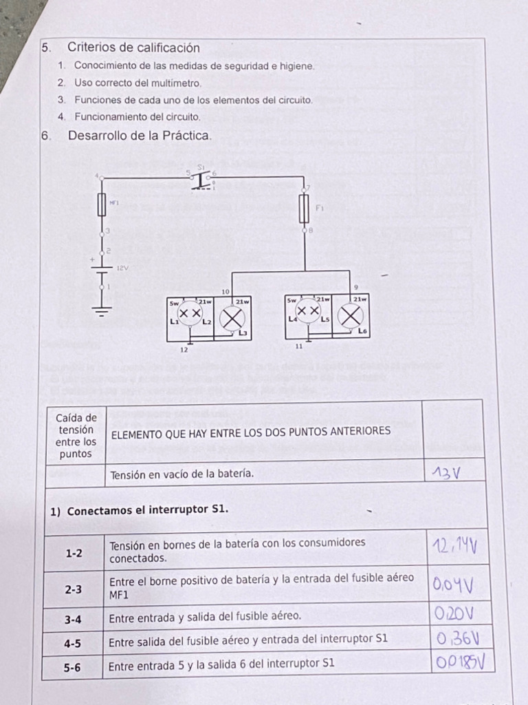 Circuito 1 | PDF