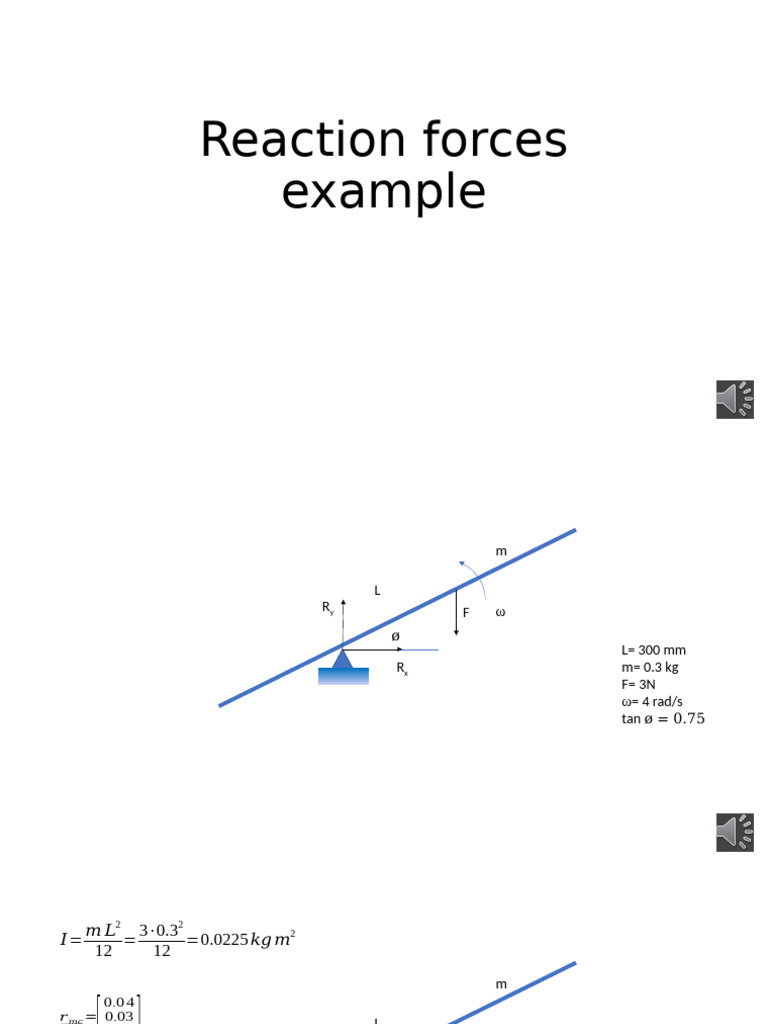 Reaction Forces Calculation | PDF