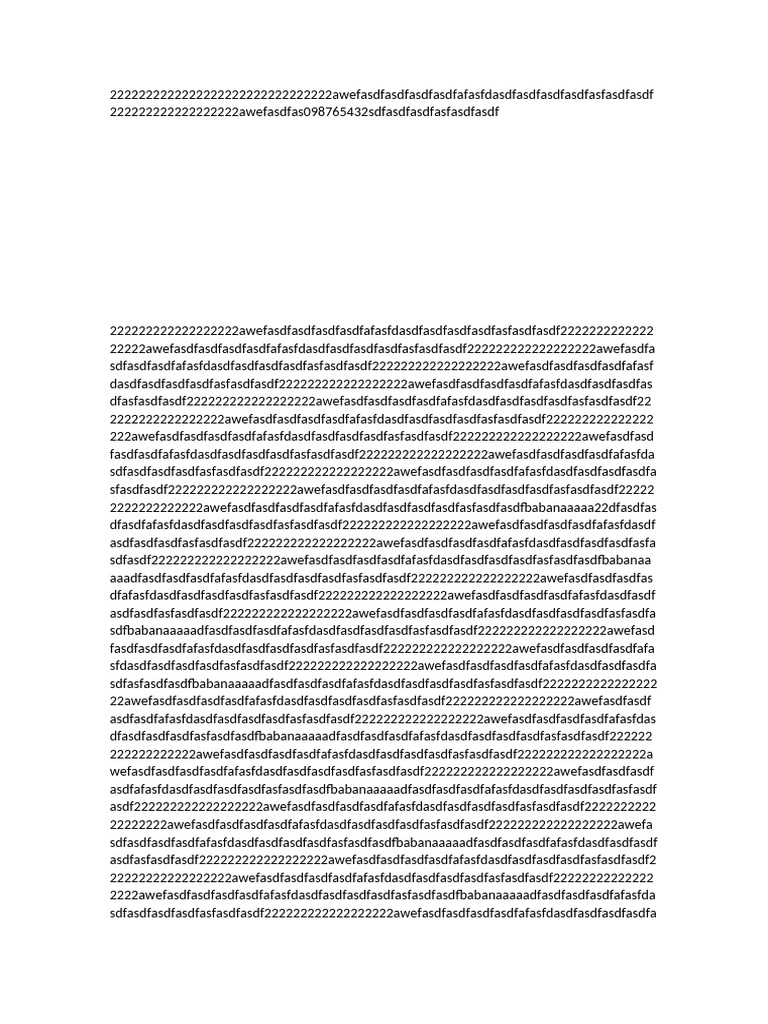 Nonsensical Text Analysis | PDF