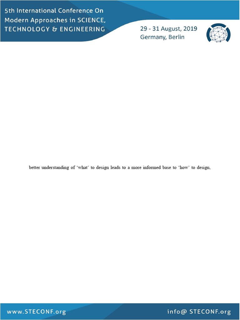Conceptual Framework for Architecture | PDF | Concept | Methodology