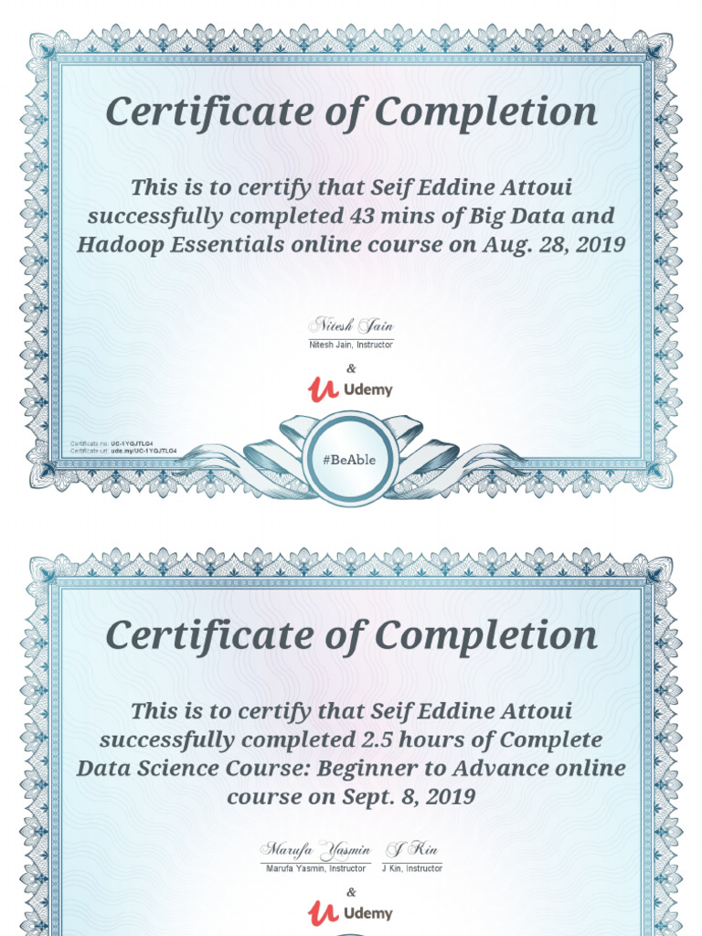 Certifications | PDF