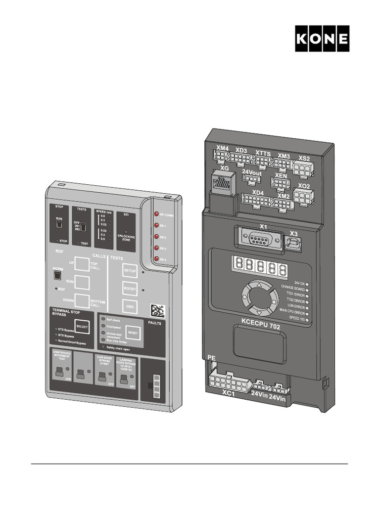 KMI User Interface UM-10.65.002 - en - E1 | PDF | Elevator | Menu (Computing)