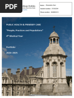 Examples of Portfolio Evidence | PDF