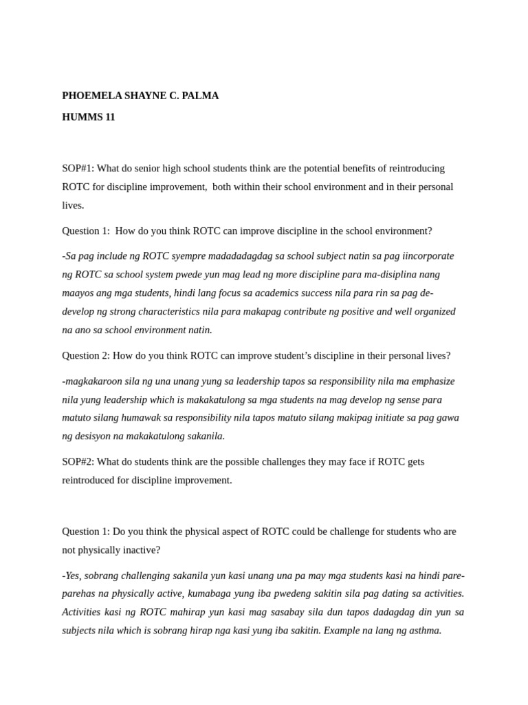 Group2 - TRANSCRIPT in III | PDF | Disciplines | Social Psychology