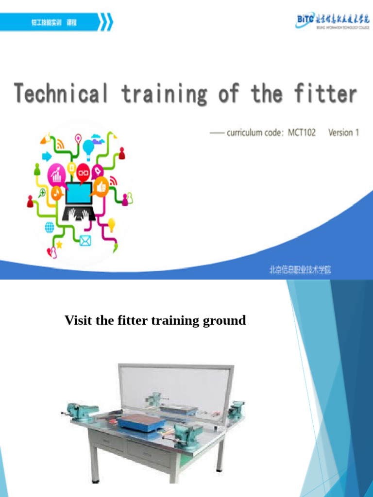 1.2 Visit The Fitter Training Ground | PDF | Drill | Machining