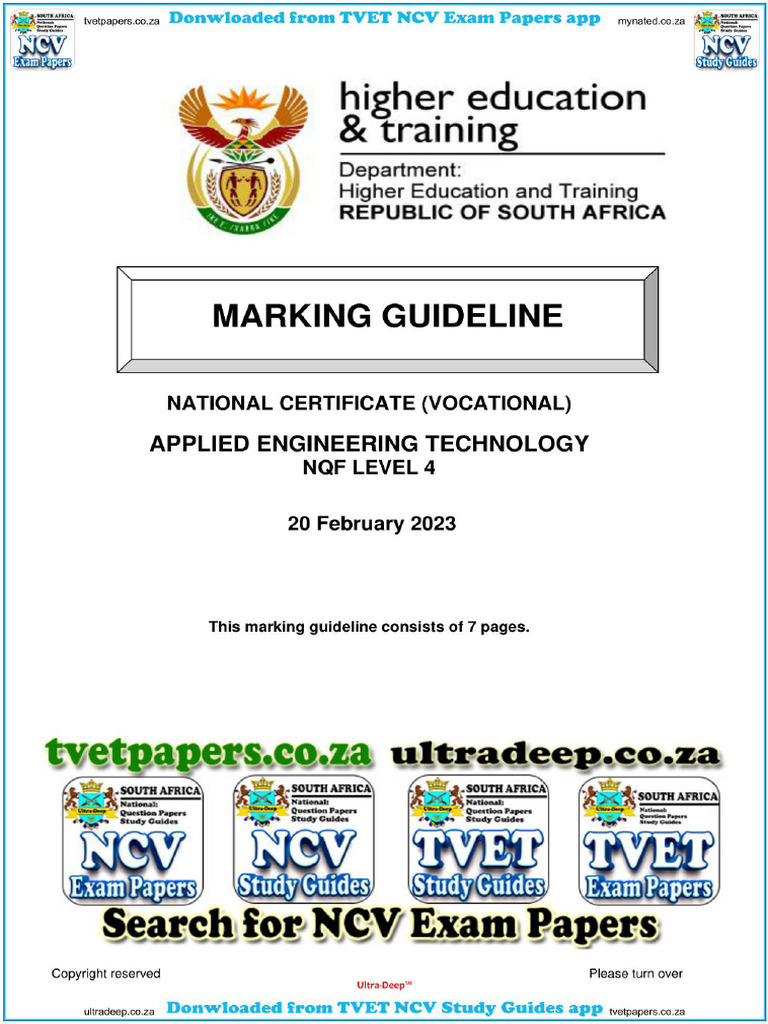 NC210 - APPLIED ENGINEERING TECHNOLOGY L4 MEMO SUPP 2023 Signed Off | PDF