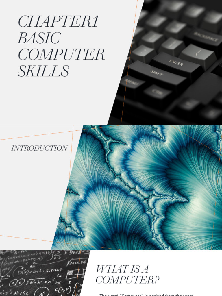 Ch1 Charactersitics of Computer | PDF | Hard Disk Drive | Computer Keyboard