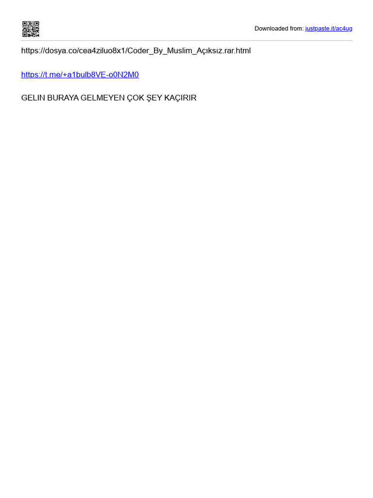 Ac4ug Justpasteit | PDF