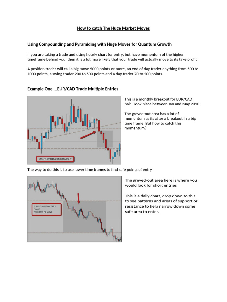 Catching Huge Market Moves with Pyramiding | PDF | Day Trading ...