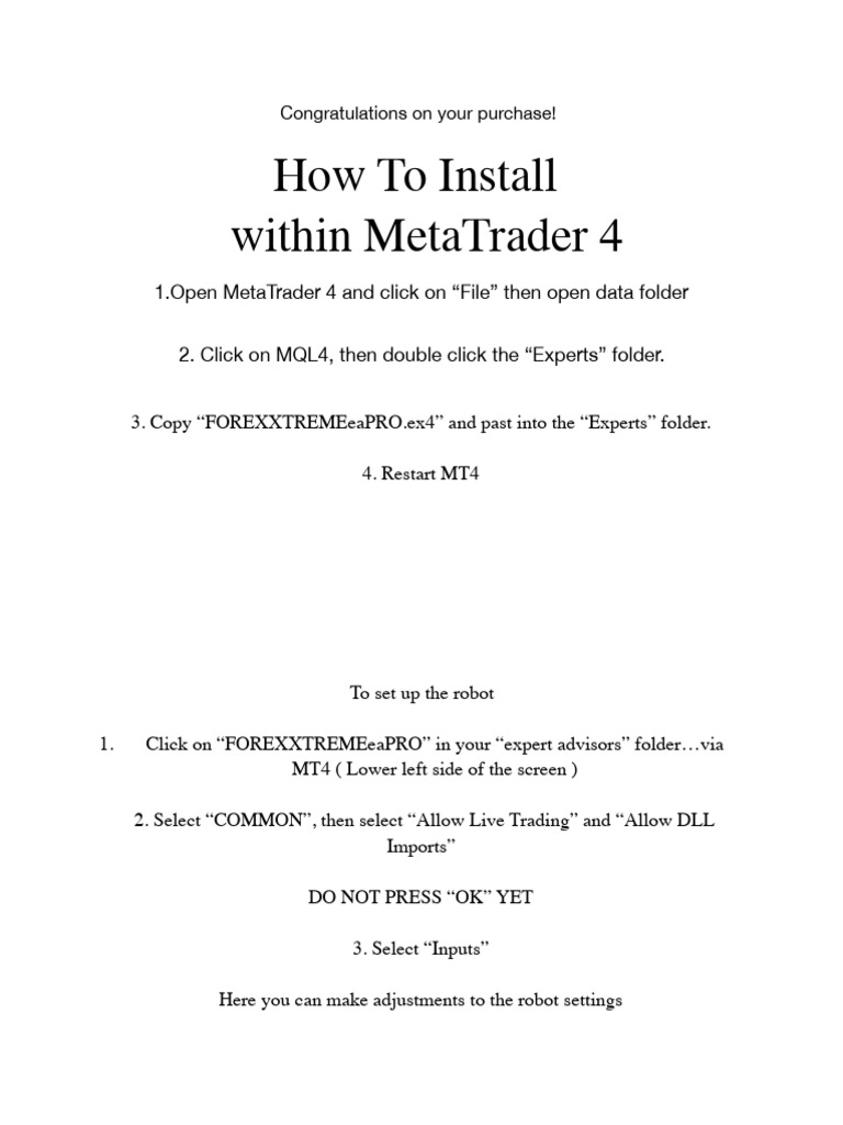Installation Manual V2 | PDF