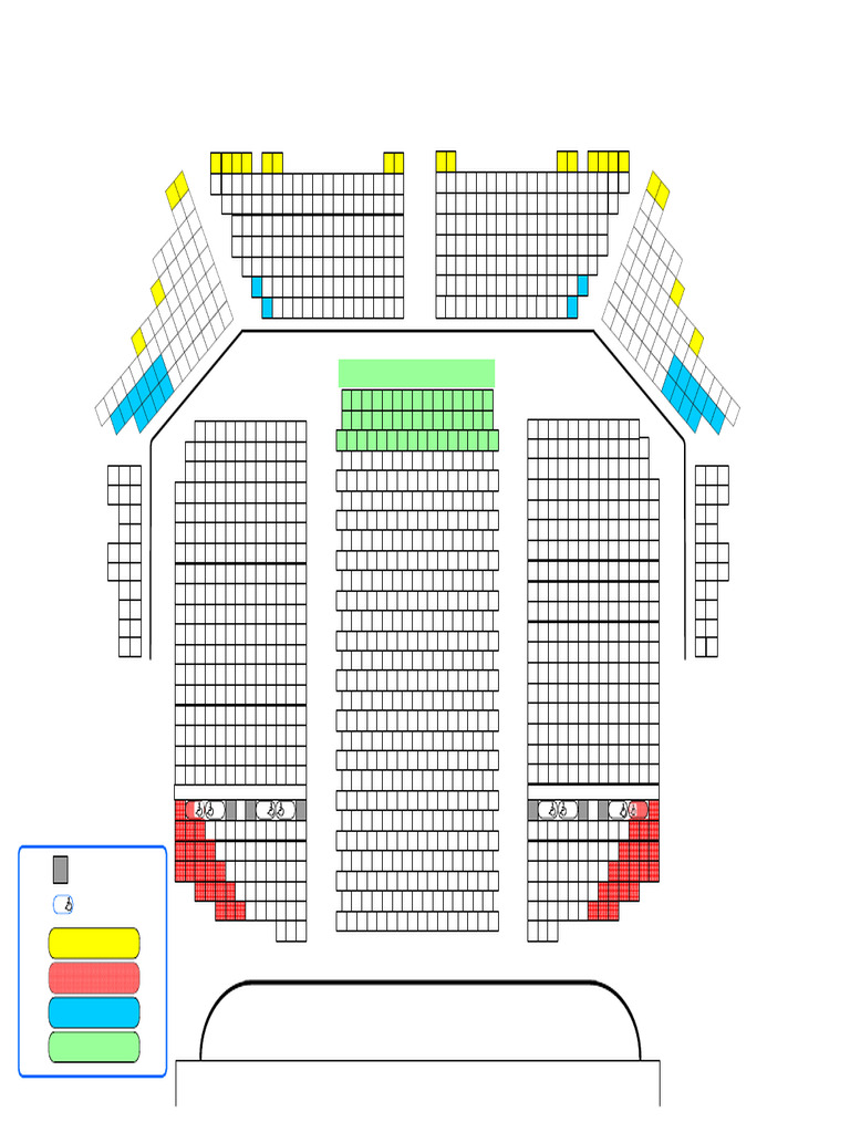 Pavilion Theatre Seating Plan | PDF | Performing Arts