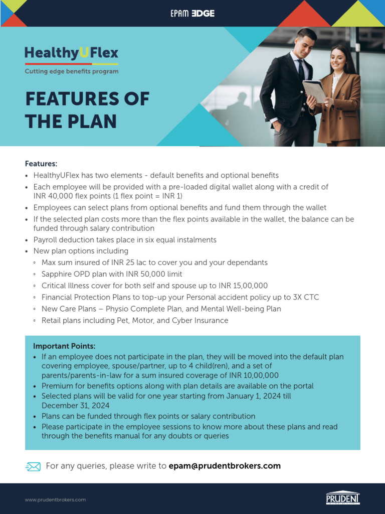 EPAM Features of The Plan 01 | PDF