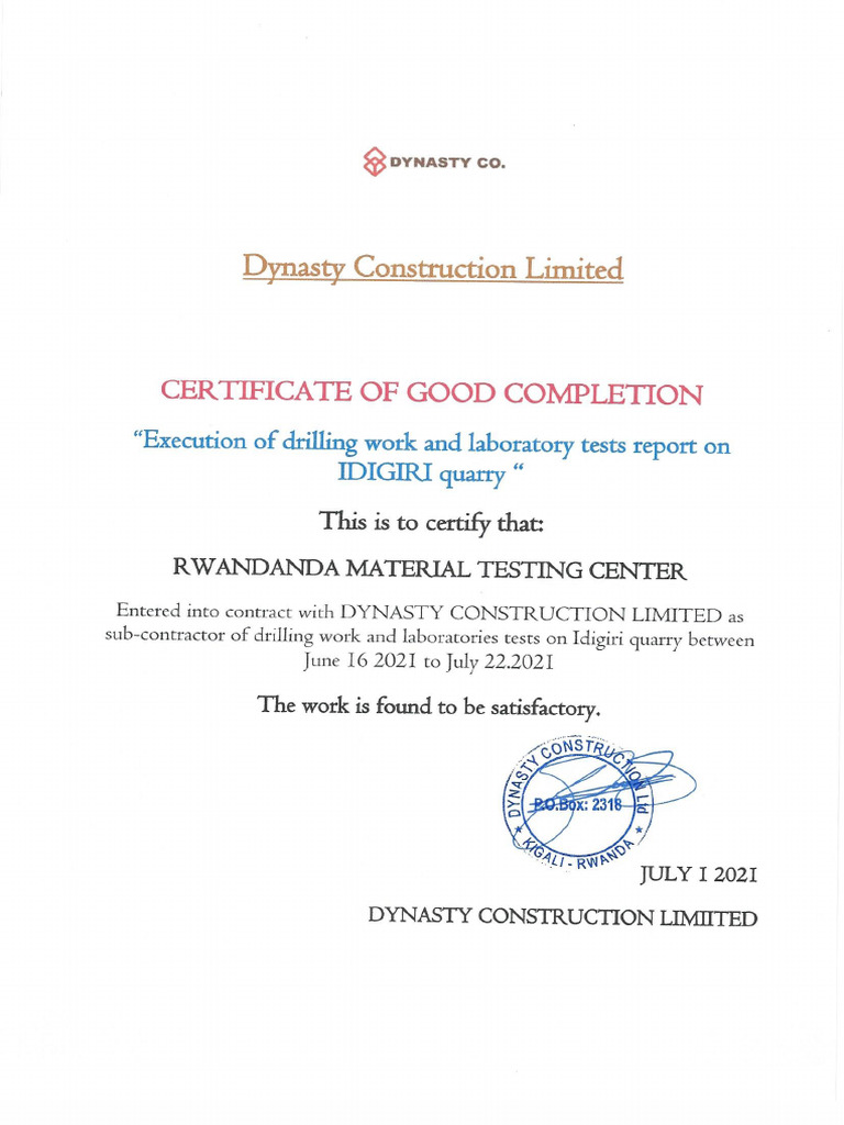 Experience Certificate 2 | PDF