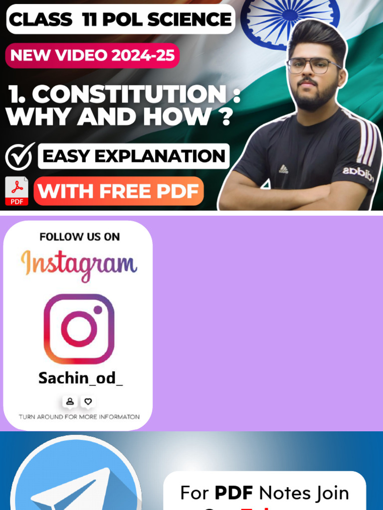 Constitution Why and How | PDF | Constitution | Political Charters