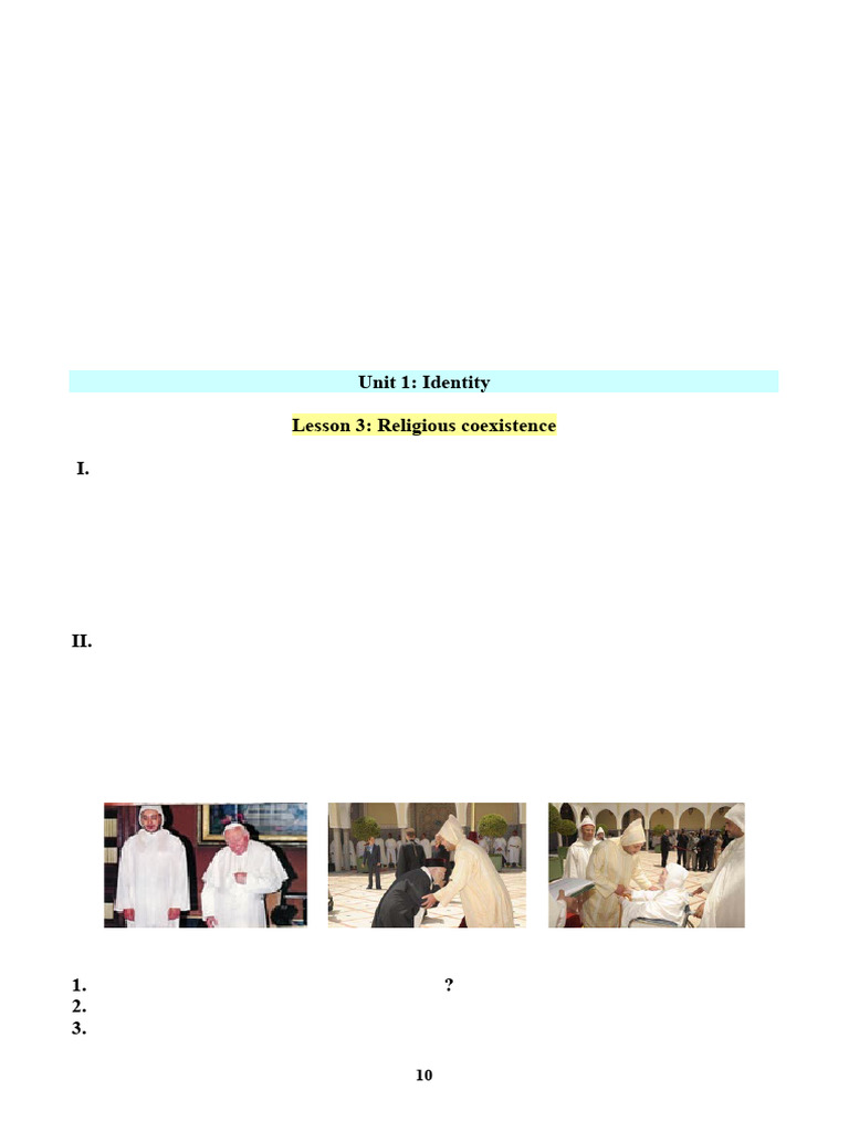 Religious Coexistence in Morocco | PDF