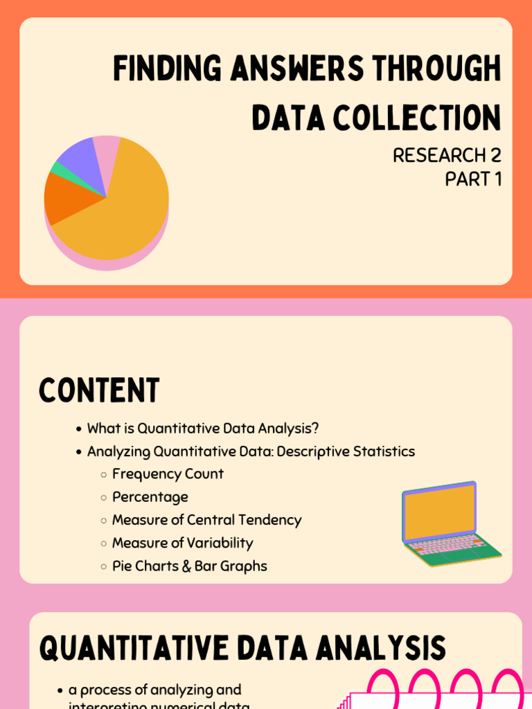Quantitative Data Analysis Techniques | PDF | Statistics | Mean