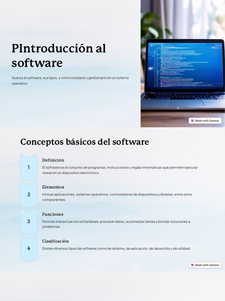 PIntroduccion Al Software | PDF | Software | Programa de computadora