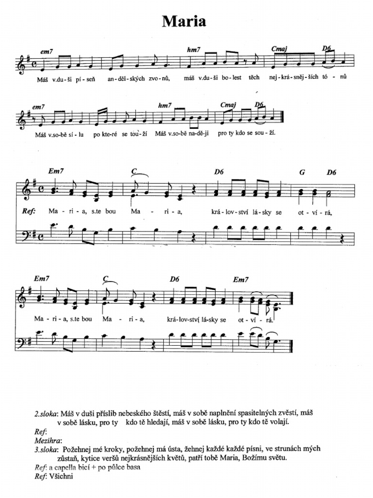 Maria Mas v Dusi Pisen | PDF