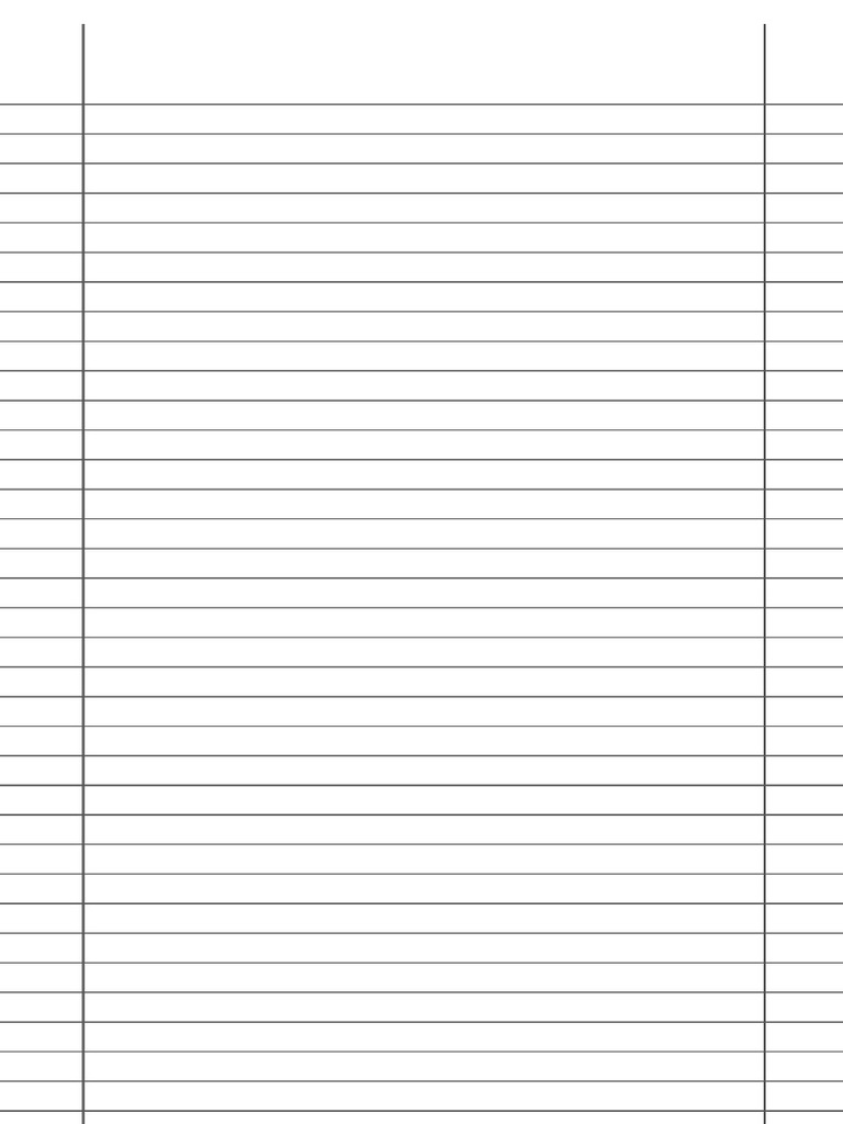 Papel Pautado em Branco | PDF