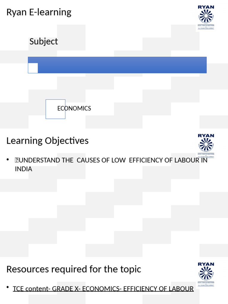 Improving Labor Efficiency in India | PDF | Labour Economics | Employment