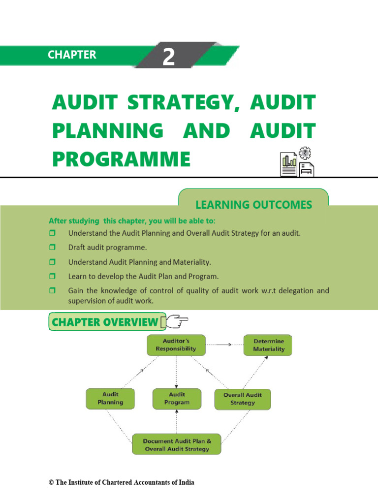 Audit Strategy, Audit Planning and Audit Programme | PDF | Audit | Business Economics