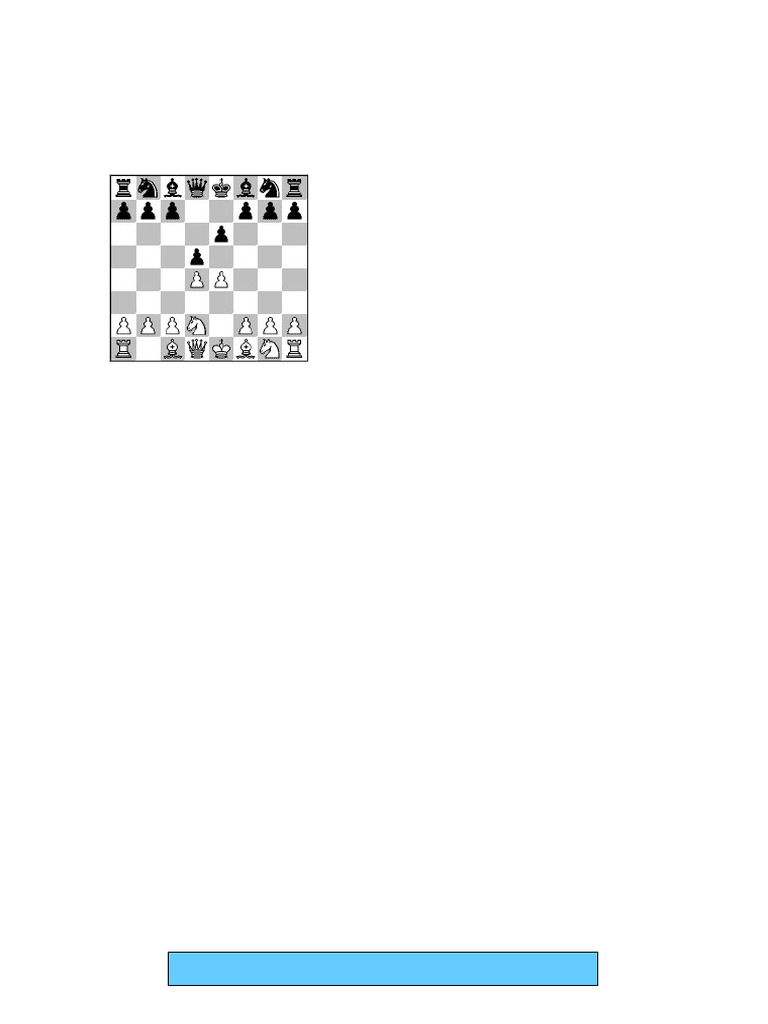 Edami Francesa. Variante Tarrasch | PDF | Aperturas de ajedrez | Juegos ...