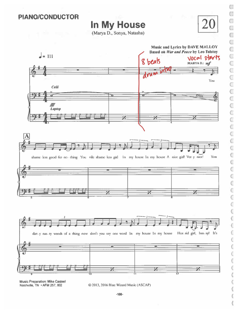 Marya Callback Cut | PDF