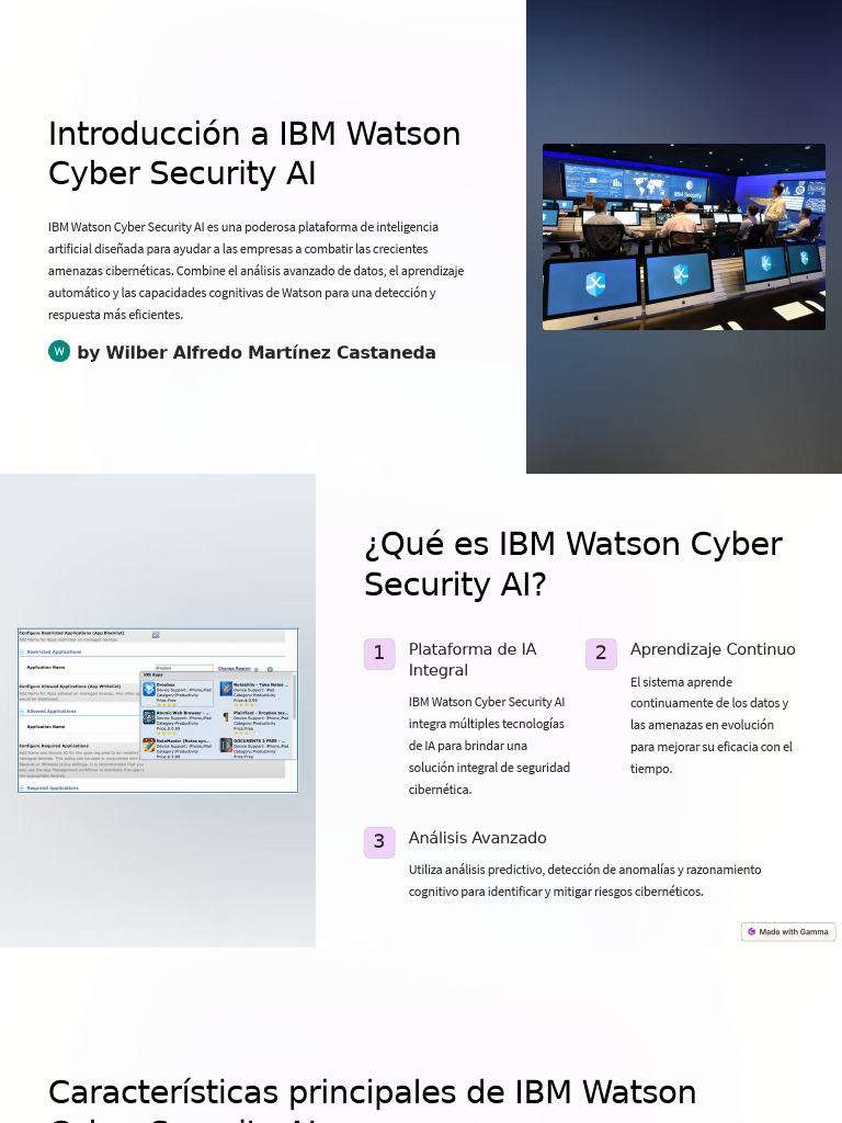 Introduccion A IBM Watson Cyber Security AI | PDF | Inteligencia ...