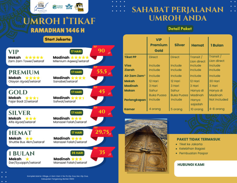 Brosur Umroh Haji 11x8.5 in | PDF