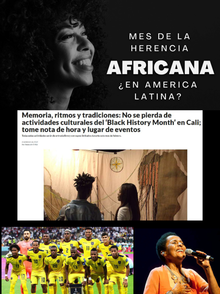 2. Herencia Afrolatina | PDF