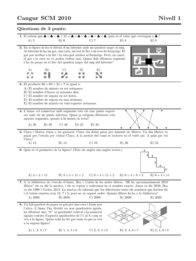 Cangur 25mar 2010 | PDF