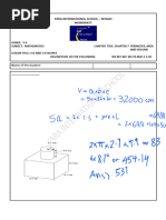Volume and Capacity Grade 5 Worksheet 1 | PDF