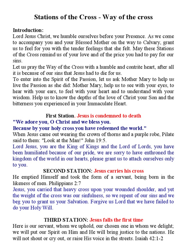 Stations of The Cross8 | Download Free PDF | Crucifixion | Jesus