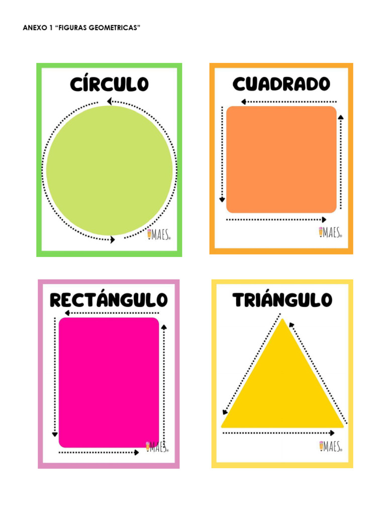 Anexos Plan Fig. Geometricas | PDF
