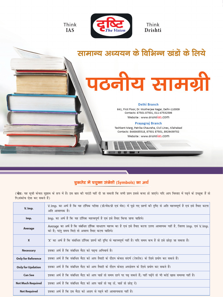 UPSC Chapters Important | PDF