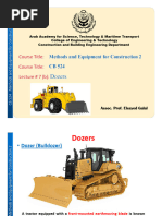 Dozer Production Cost Analysis | PDF | Nature