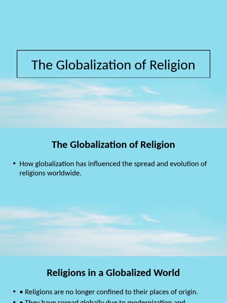 Globalization_of_Religion | PDF