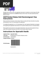 NIV Appointment System | PDF | Travel Visa | Government And Personhood