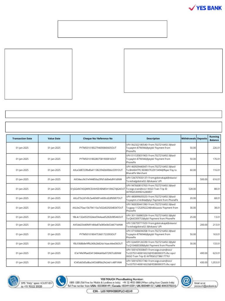RetailAccountStatement_638720410077974248-unlocked | PDF | Payments | Cheque