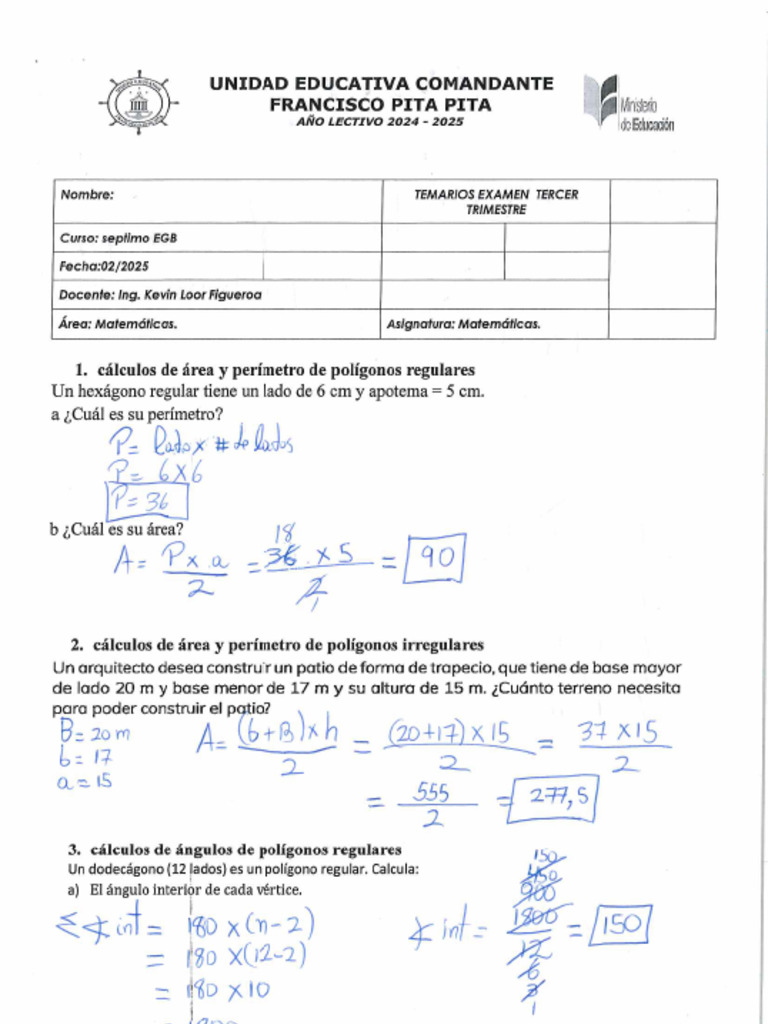 Temarios Septimo Basica | PDF