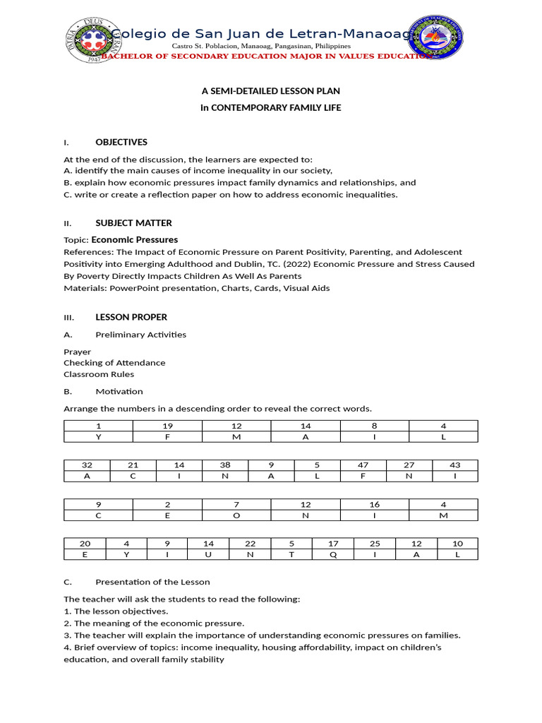 Apostles creed REFLECTION_ArticleVII | PDF | Social Inequality ...
