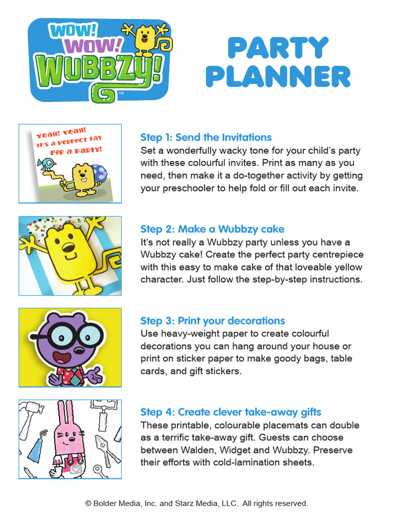 Wuzzleburg Party Ideas A | PDF