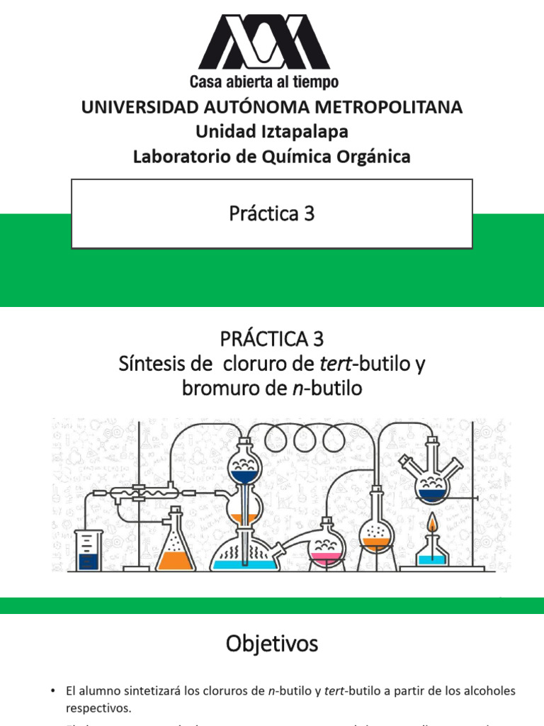 PRACTICA 2-Síntesis de Cloruro de N-Butilo y Tert-Butilo (Virtual ...
