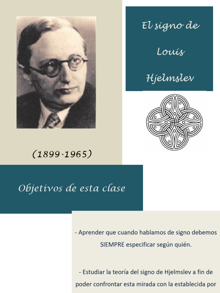 Clase 2. Signo de Hjelmslev 1 | PDF | Lingüística | Fonema