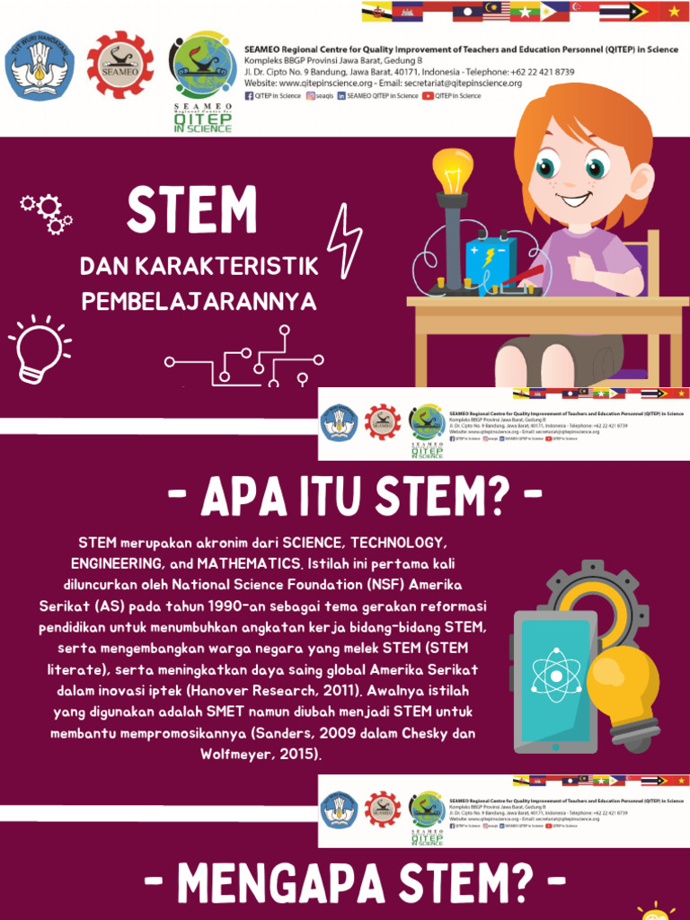 STEM Dan Karakteristik Pembelajaran STEM | PDF