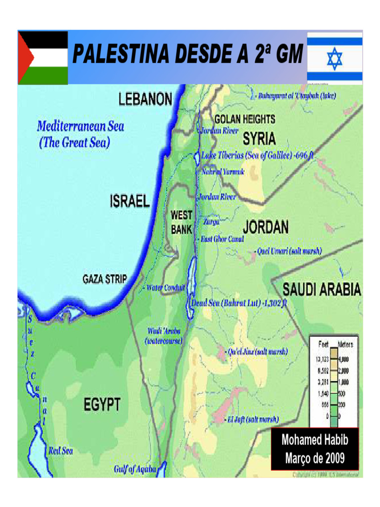 História da Palestina Pós-2ª GM | PDF | Palestina (região) | Israel