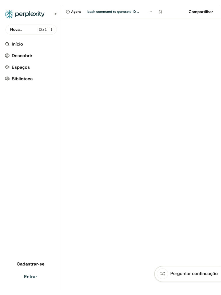 bash command to generate 10 pdfs with random data and names that look ...