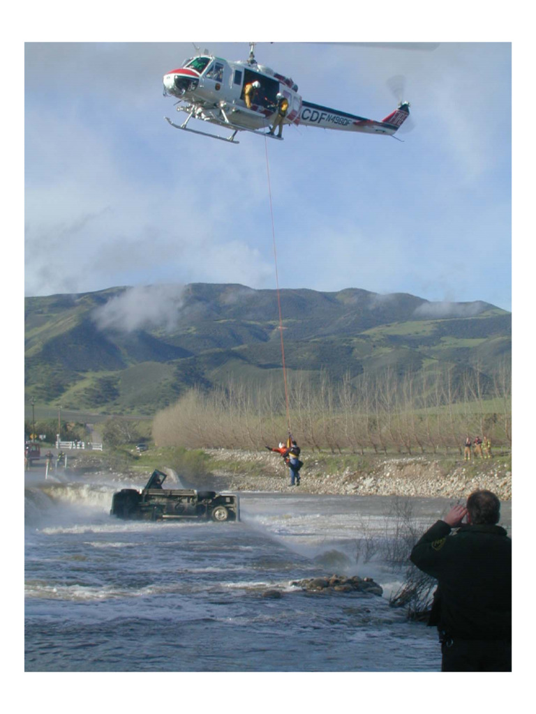 Helicopter Water Rescue Overview | PDF | Helicopter | Aircraft