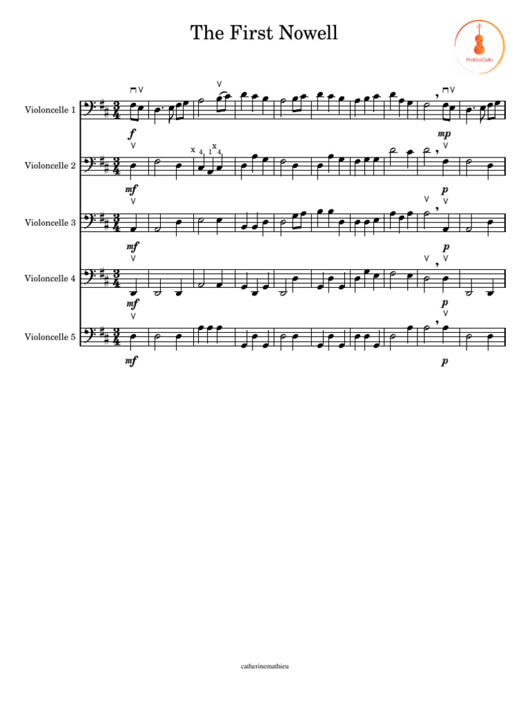 The First Nowell | PDF
