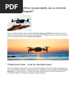 Mini Dron Z Kamer - E88 Pro - Instrukcja Obs - Ugi | PDF